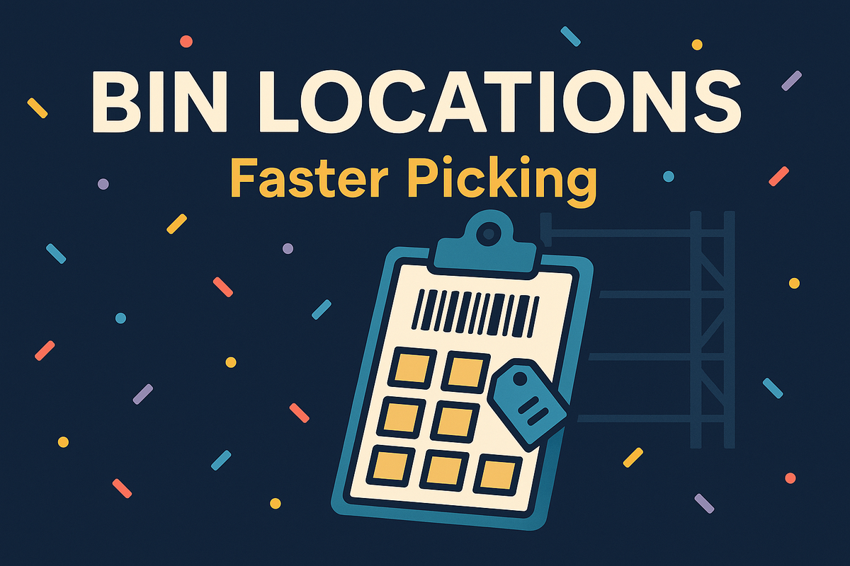Adding bin location data to Shopify Order Printer packing slips